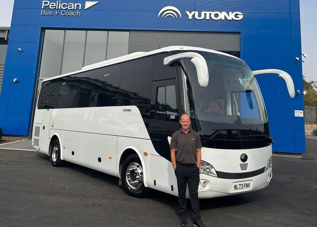 Jewitts Coaches takes delivery of its first Yutong TC9 midi - routeone