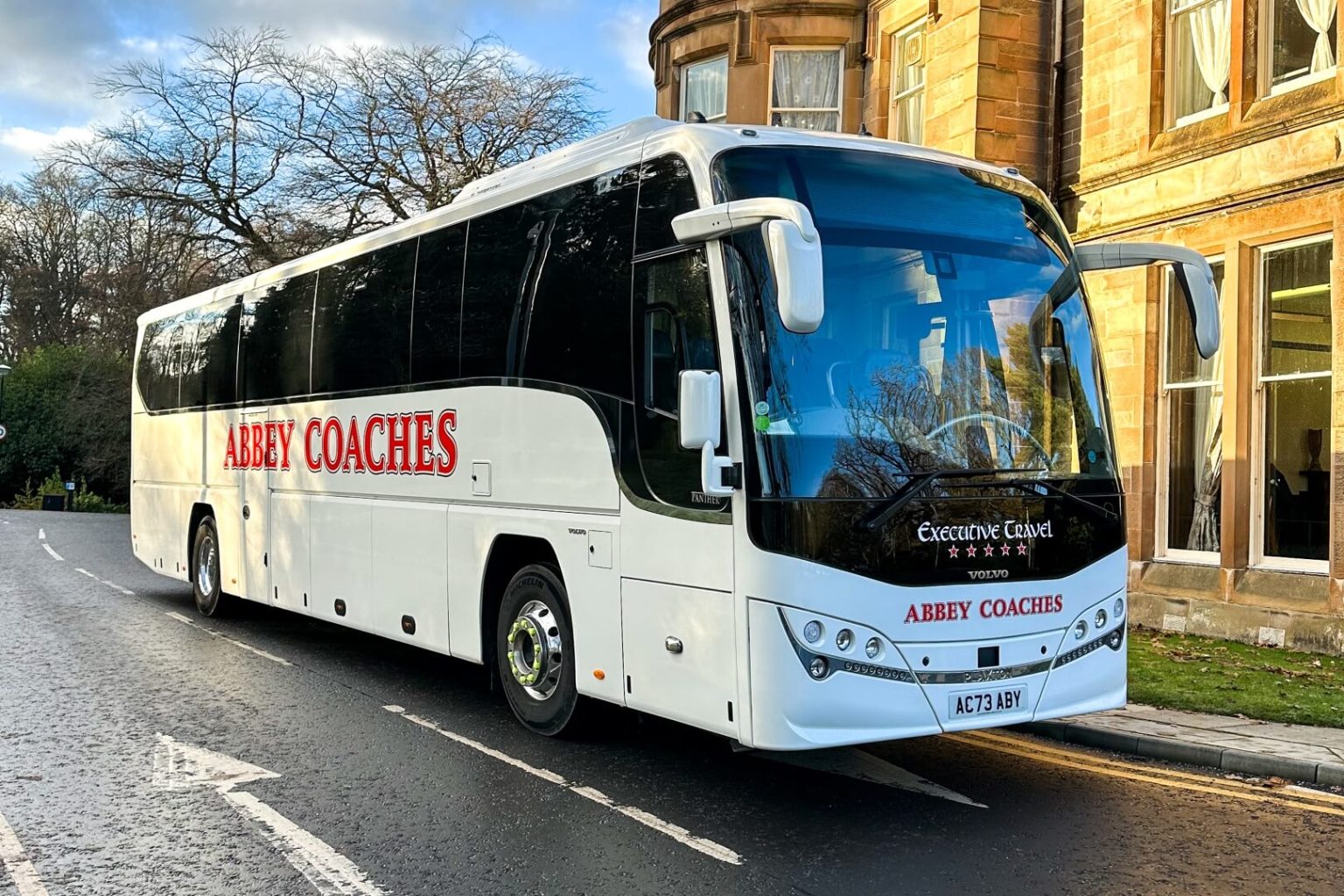 Abbey Coaches takes another Plaxton Panther - routeone
