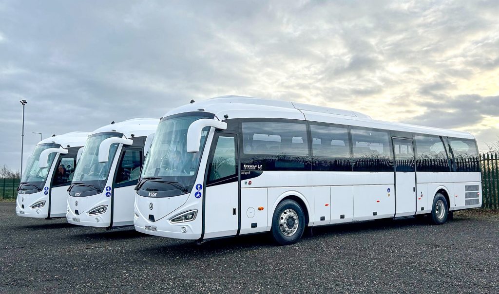 Harry Shaw takes delivery of Irizar i4 integral trio for Stoke depot ...