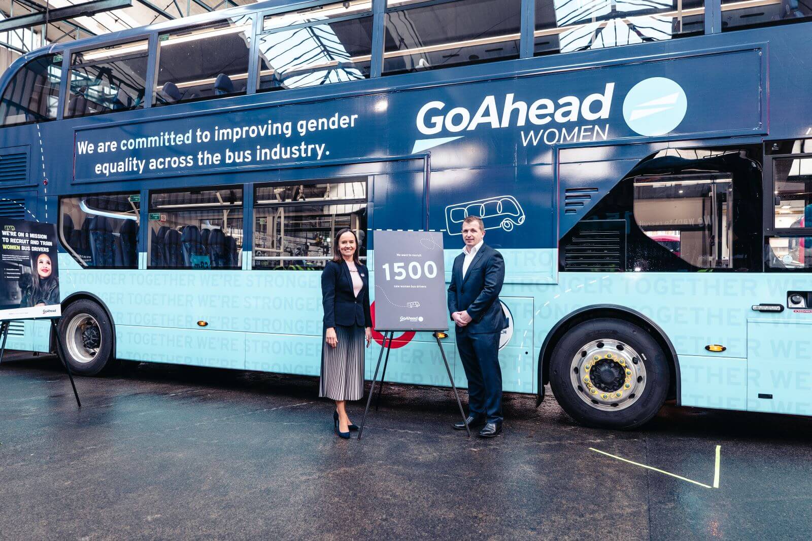 Go-Ahead aims for gender equality among bus drivers