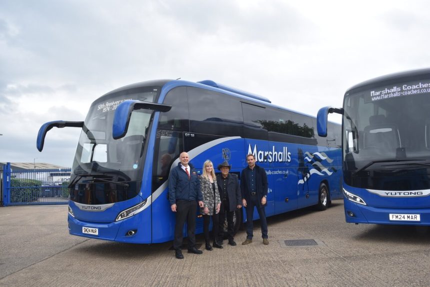 Marshalls Coaches - 50 years not out in 2024 - routeone