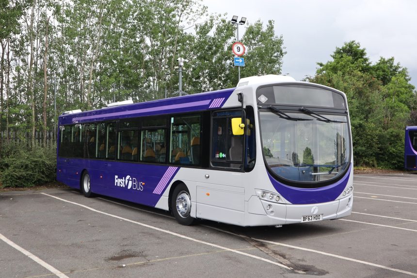 New Potteries paint booth helping First Bus livery transition - routeone