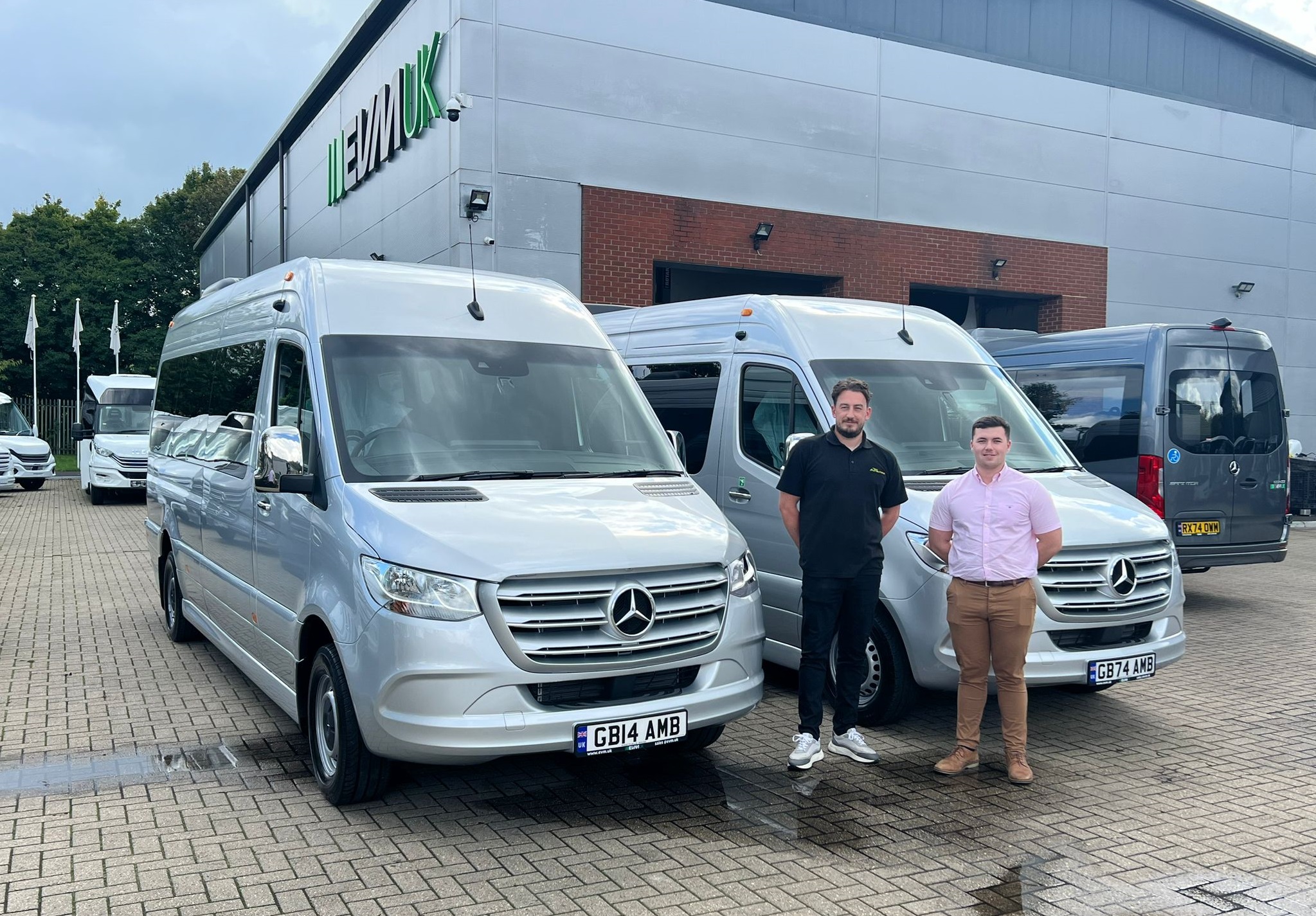 AMb Travel adds two EVM Elegance minicoach conversions - routeone