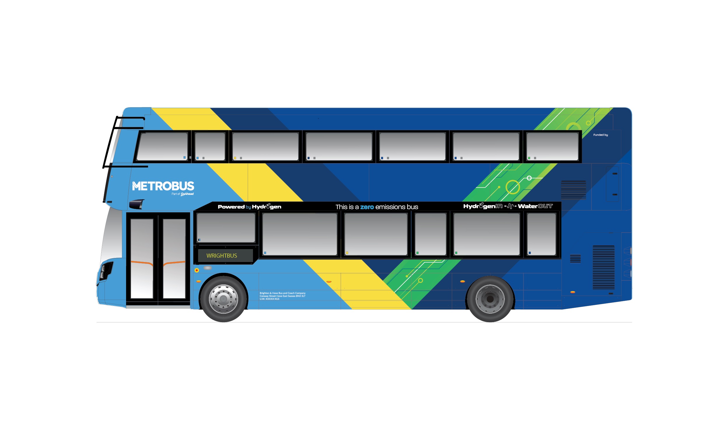 Metrobus livery and logo overhaul leverages growing hydrogen fleet ...