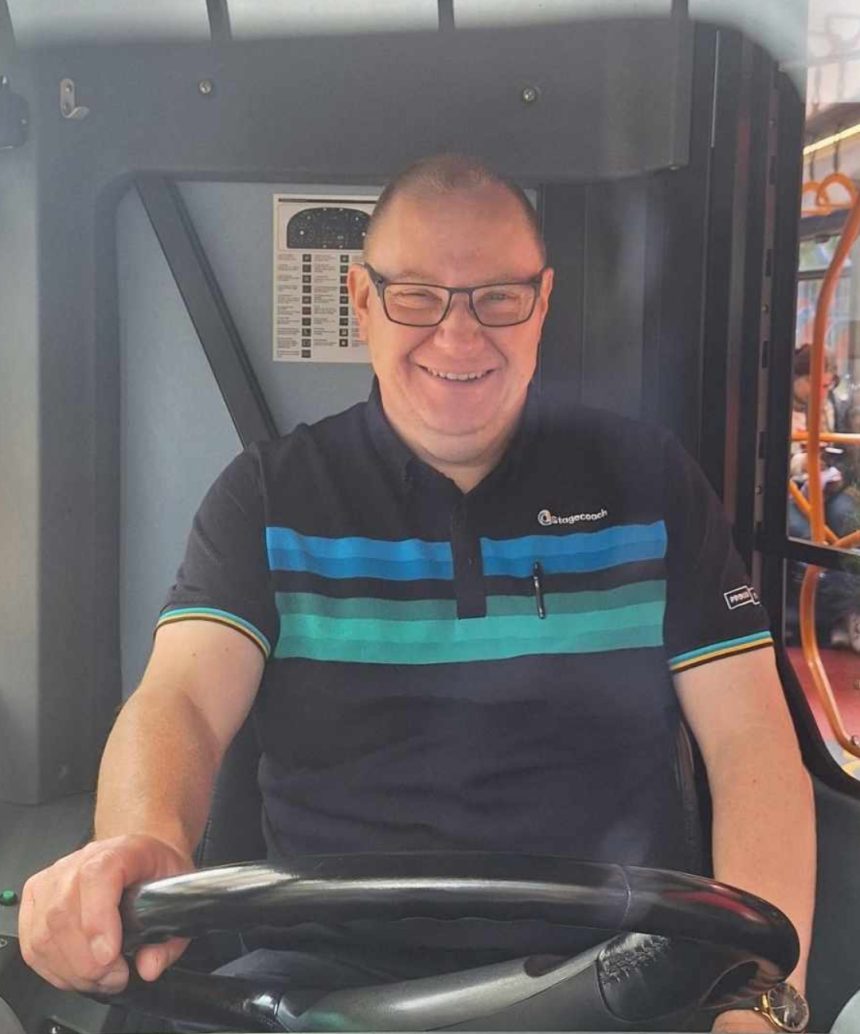 Stagecoach East driver recognised for four decades' service
