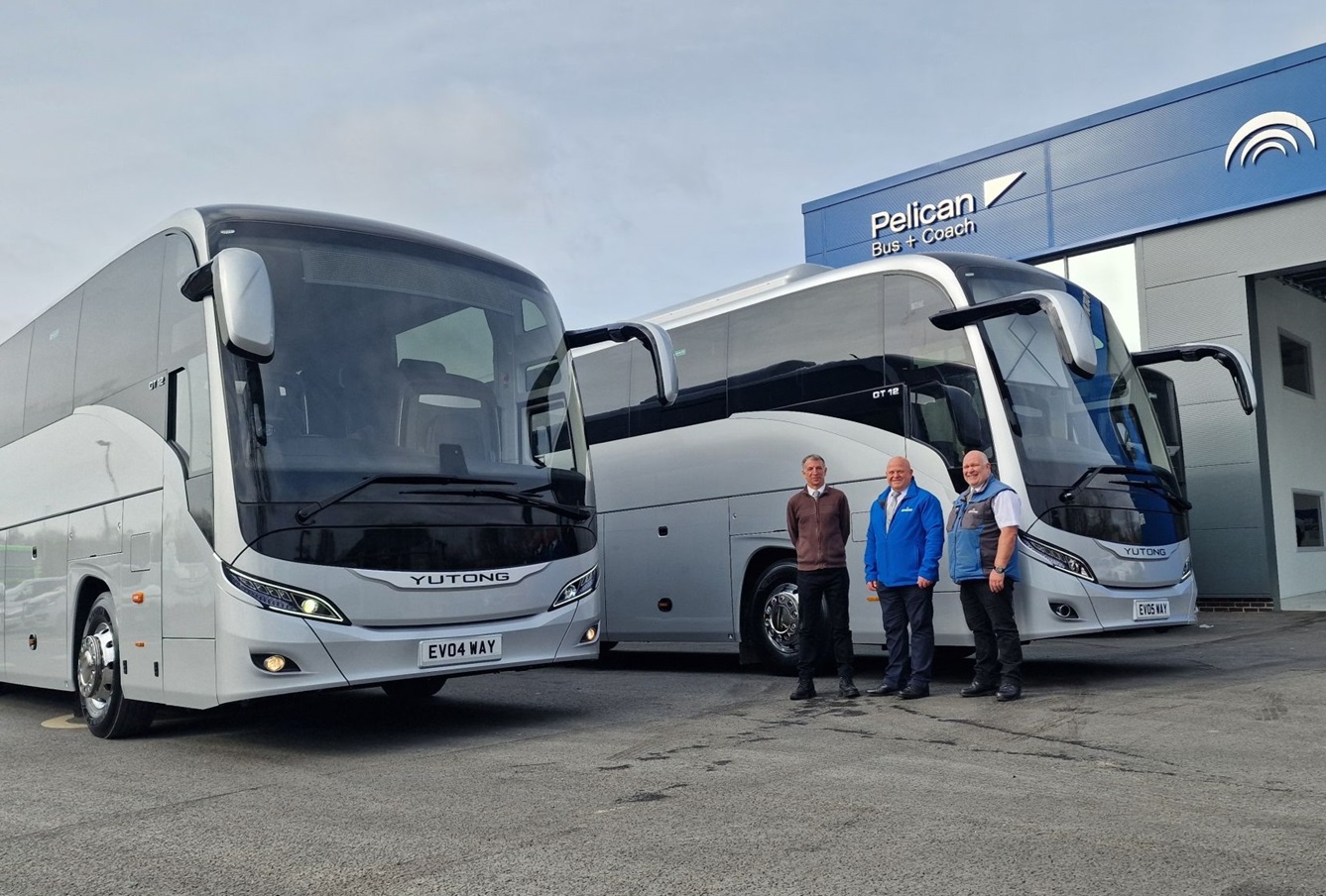 Eavesway Travel welcomes two more Yutong GT12 arrivals - routeone