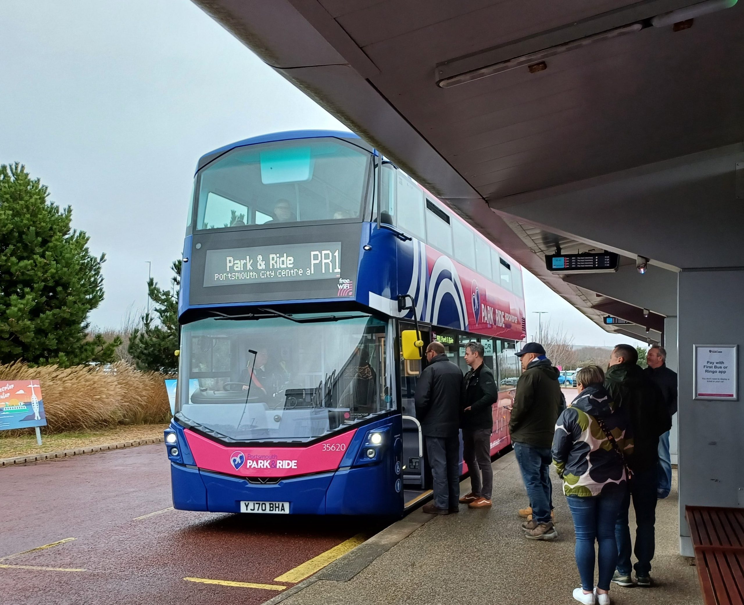 Portsmouth: Where the first policy for bus is the park-and-ride