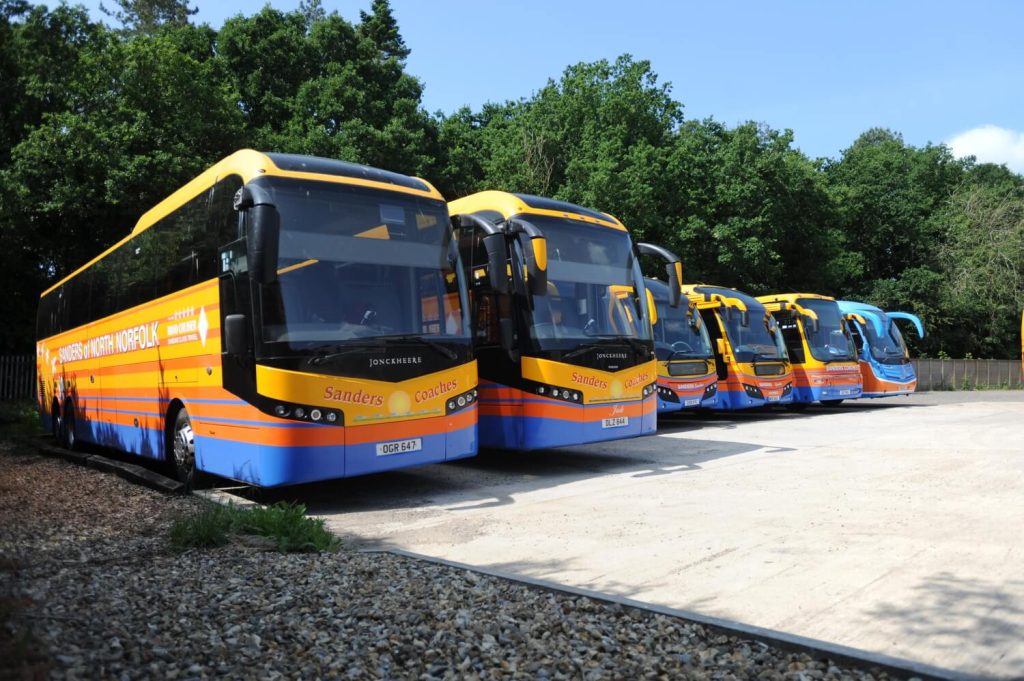 Sanders Coaches marks 50 years as new depot creates openings