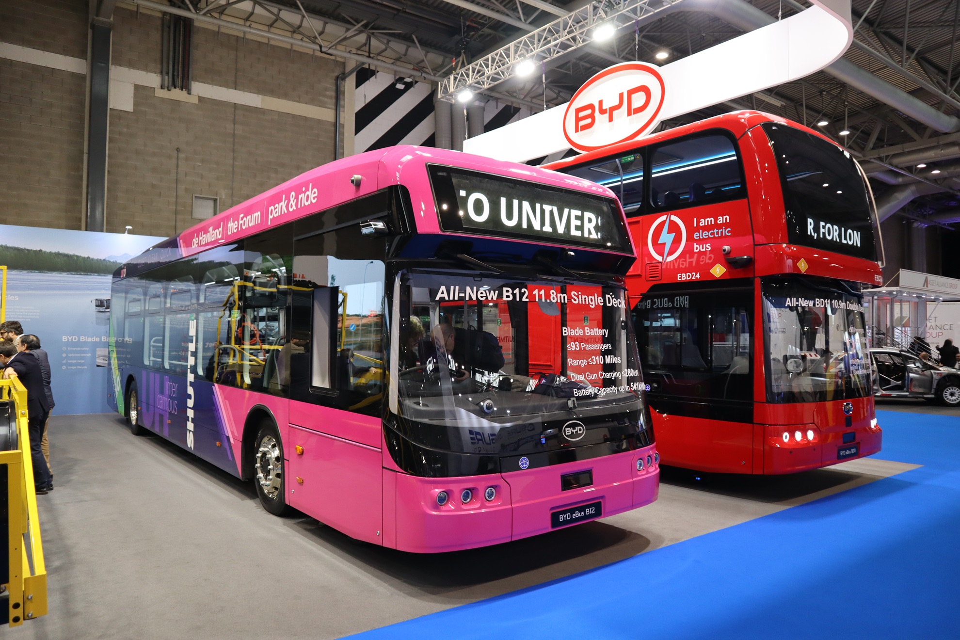 BYD B12 battery-electric single decker to UK spec makes debut - routeone
