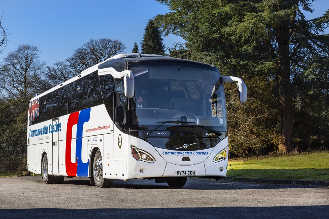 Commonwealth Coaches welcomes first Volvo B8R MCV Evotor - routeone
