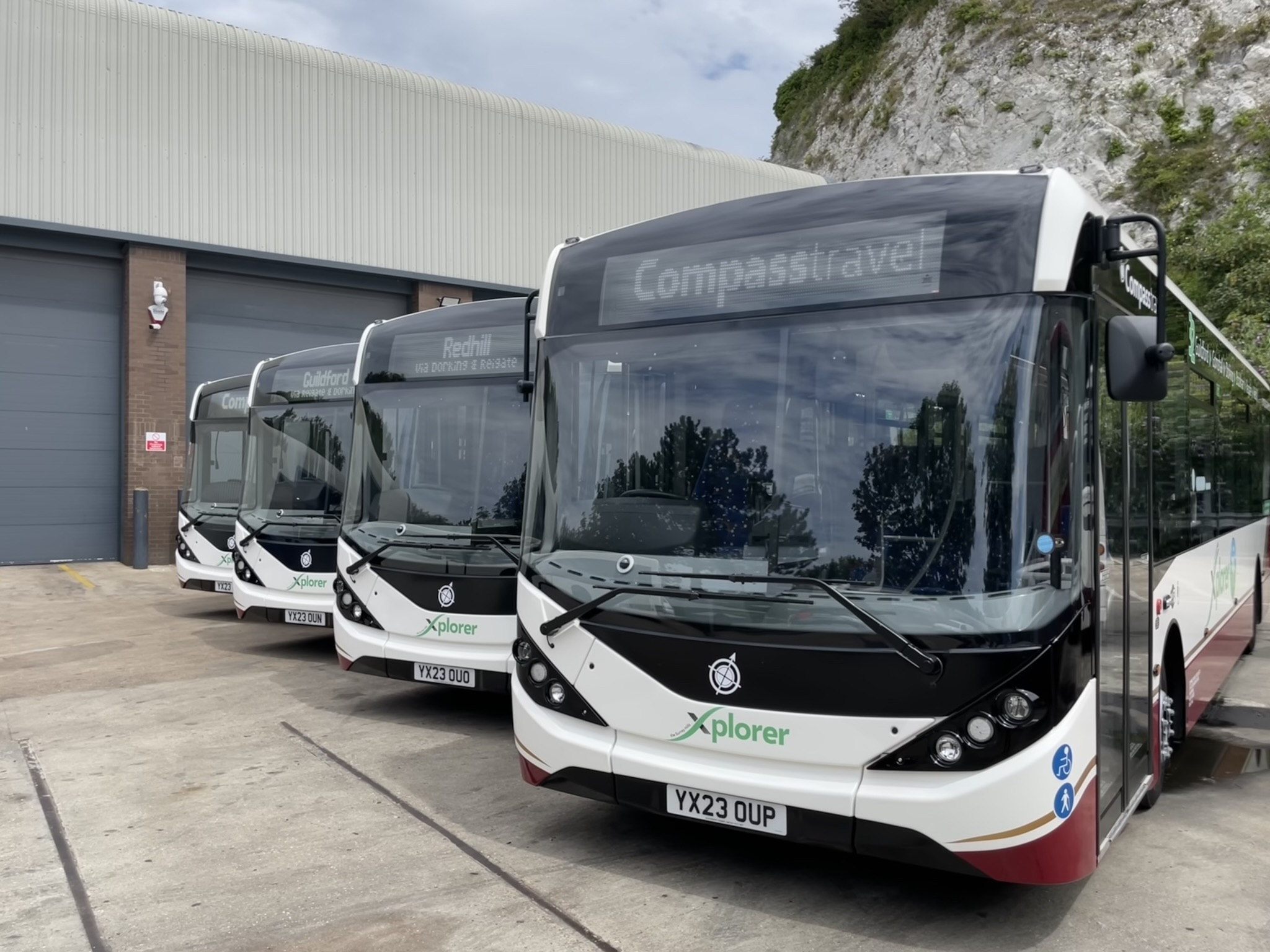 Compass Travel deploys Omnibus timetable displays in Sussex