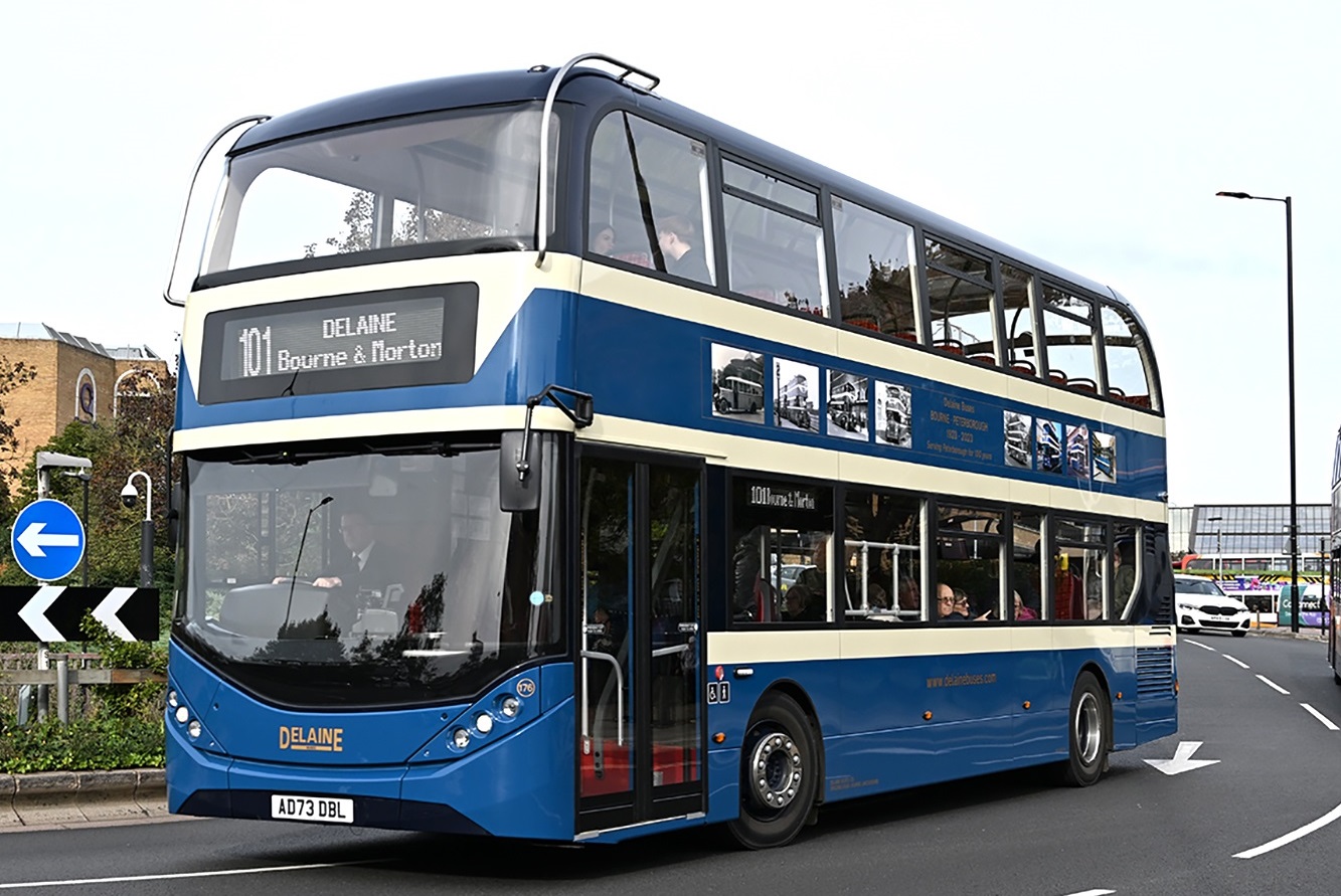 Delaine Buses takes first double-decker from Alexander Dennis - routeone