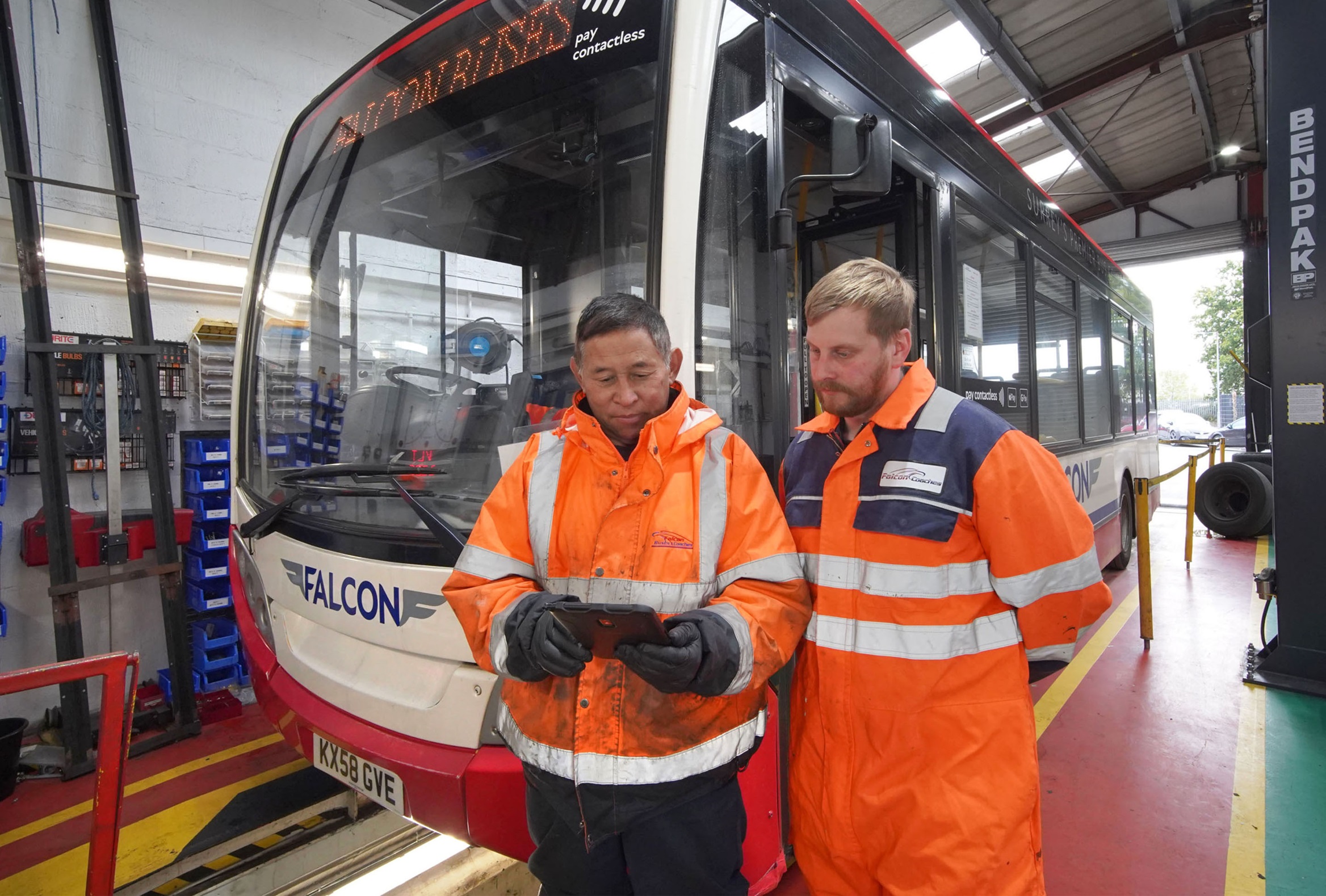 Falcon Buses adopts Freeway Fleet Systems digital platform - routeone
