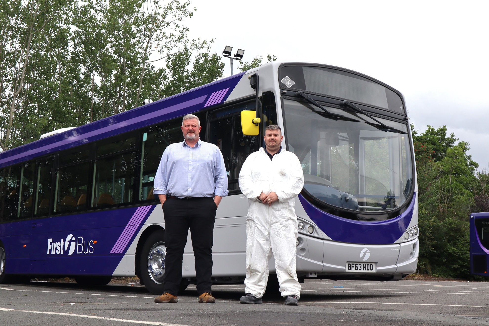 New Potteries paint booth helping First Bus livery transition - routeone