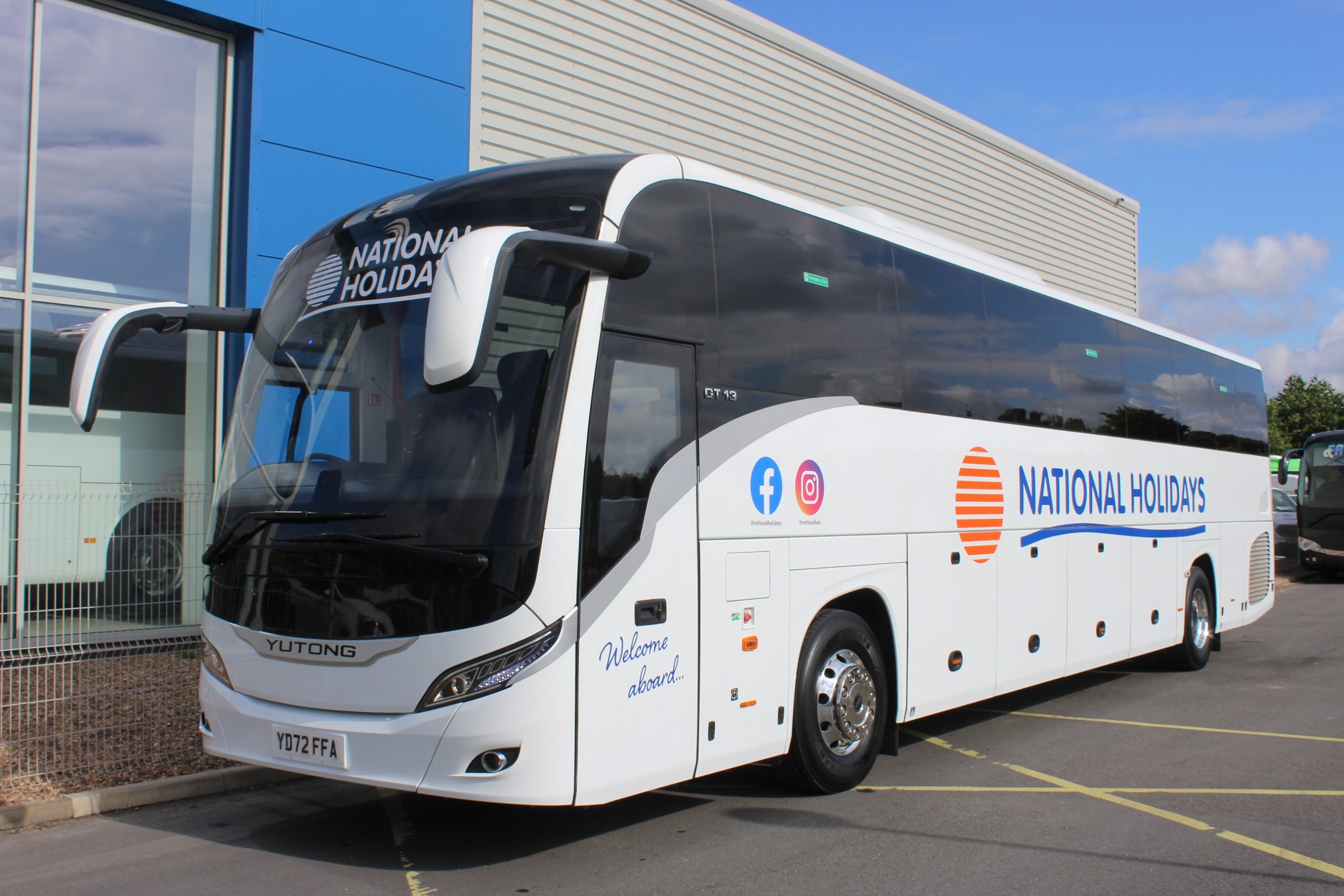 GT13 is first Yutong for Hunters Coaches fleet - routeone
