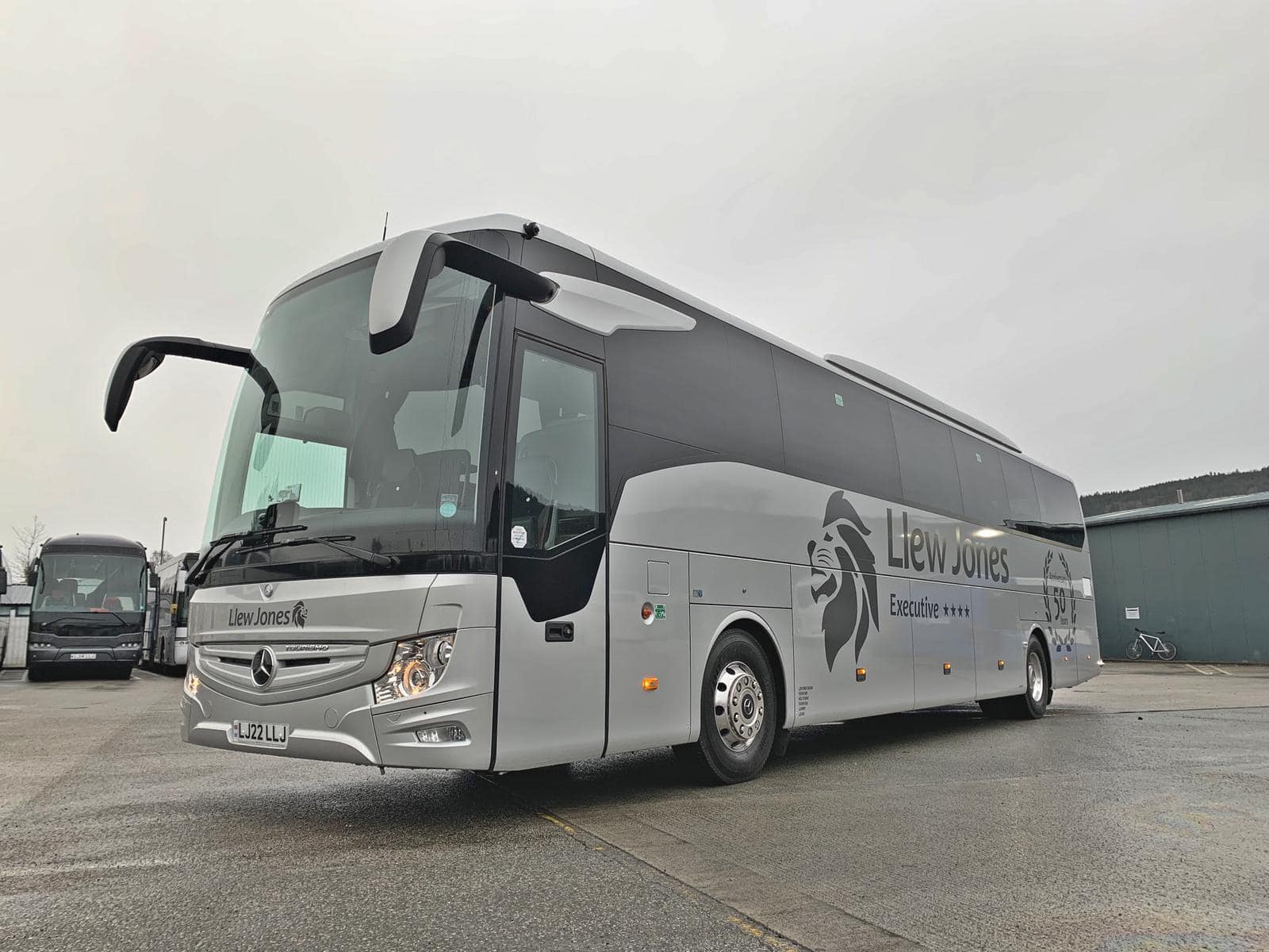 Llew Jones Coaches marks 50 years with a new Tourismo - routeone