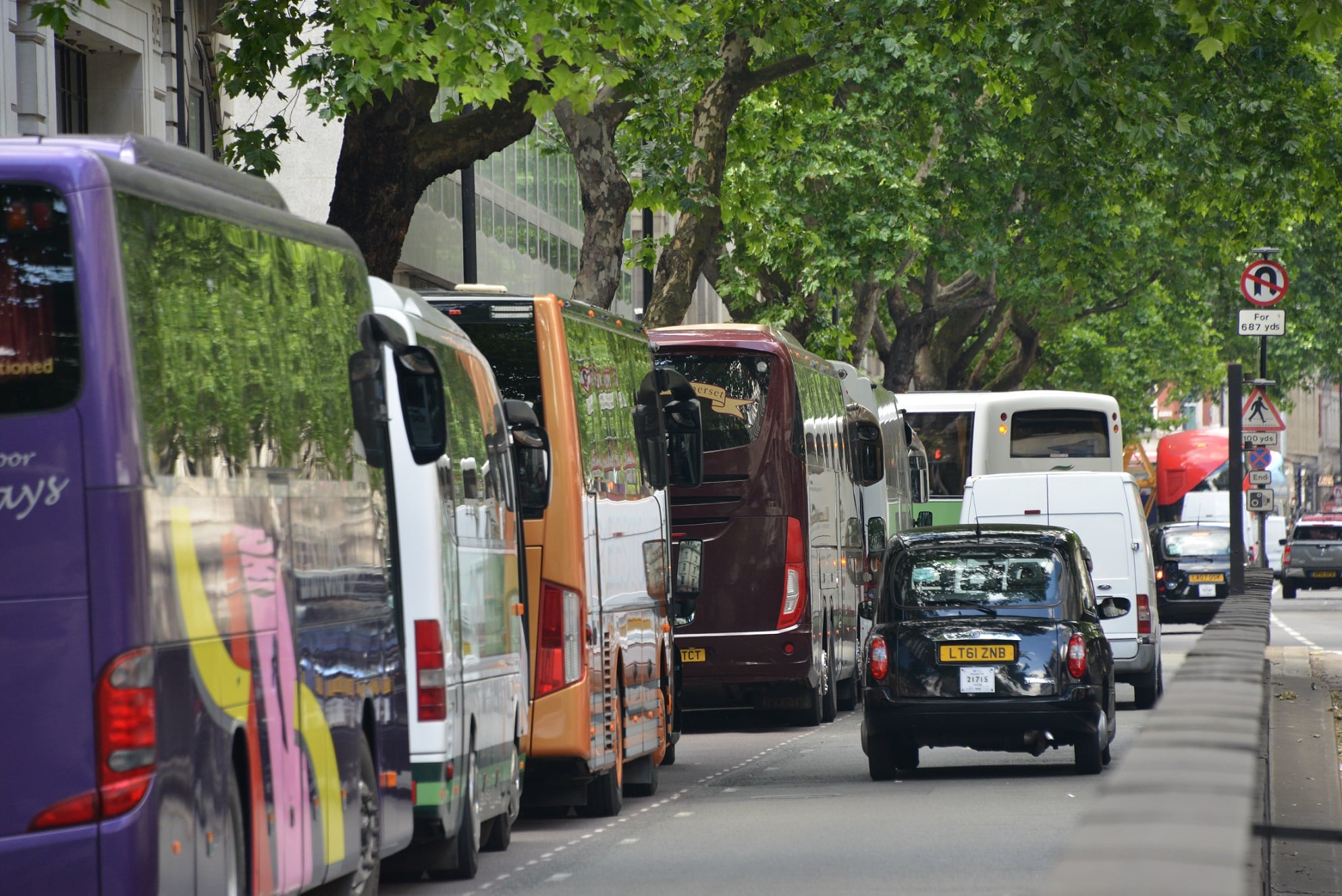 London coach parking during mourning 'being finalised' - routeone