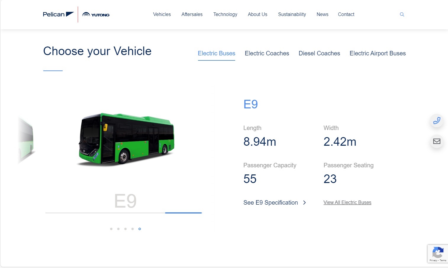 Pelican Bus and Coach debuts new website for Yutong brand - routeone