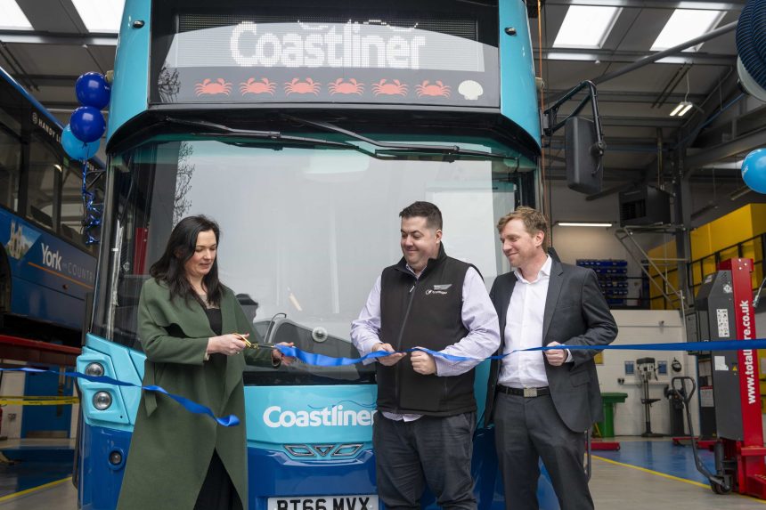 Transdev unveils state-of-the-art green depot in York