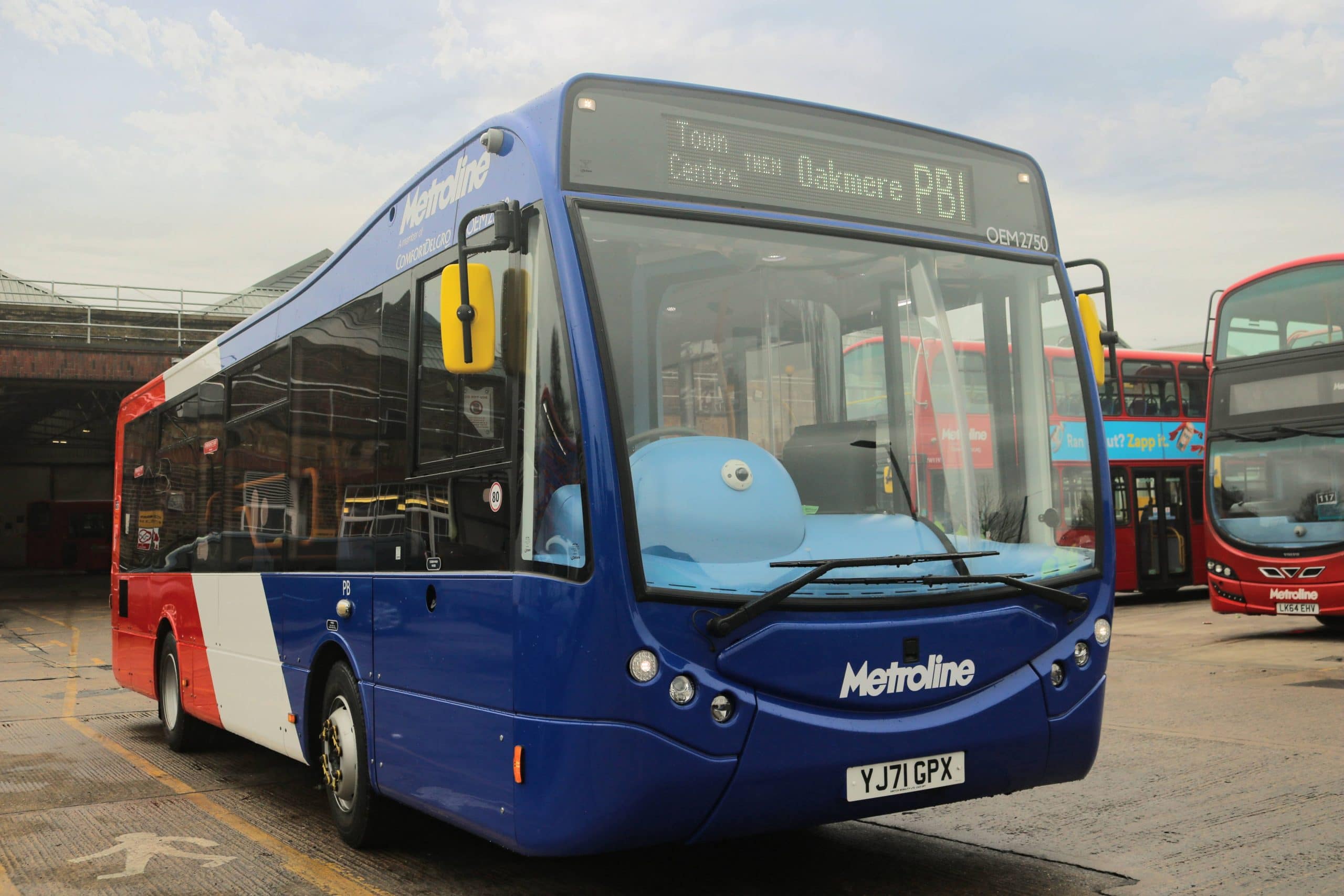 Metroline launches its first battery-electric bus in Hertfordshire