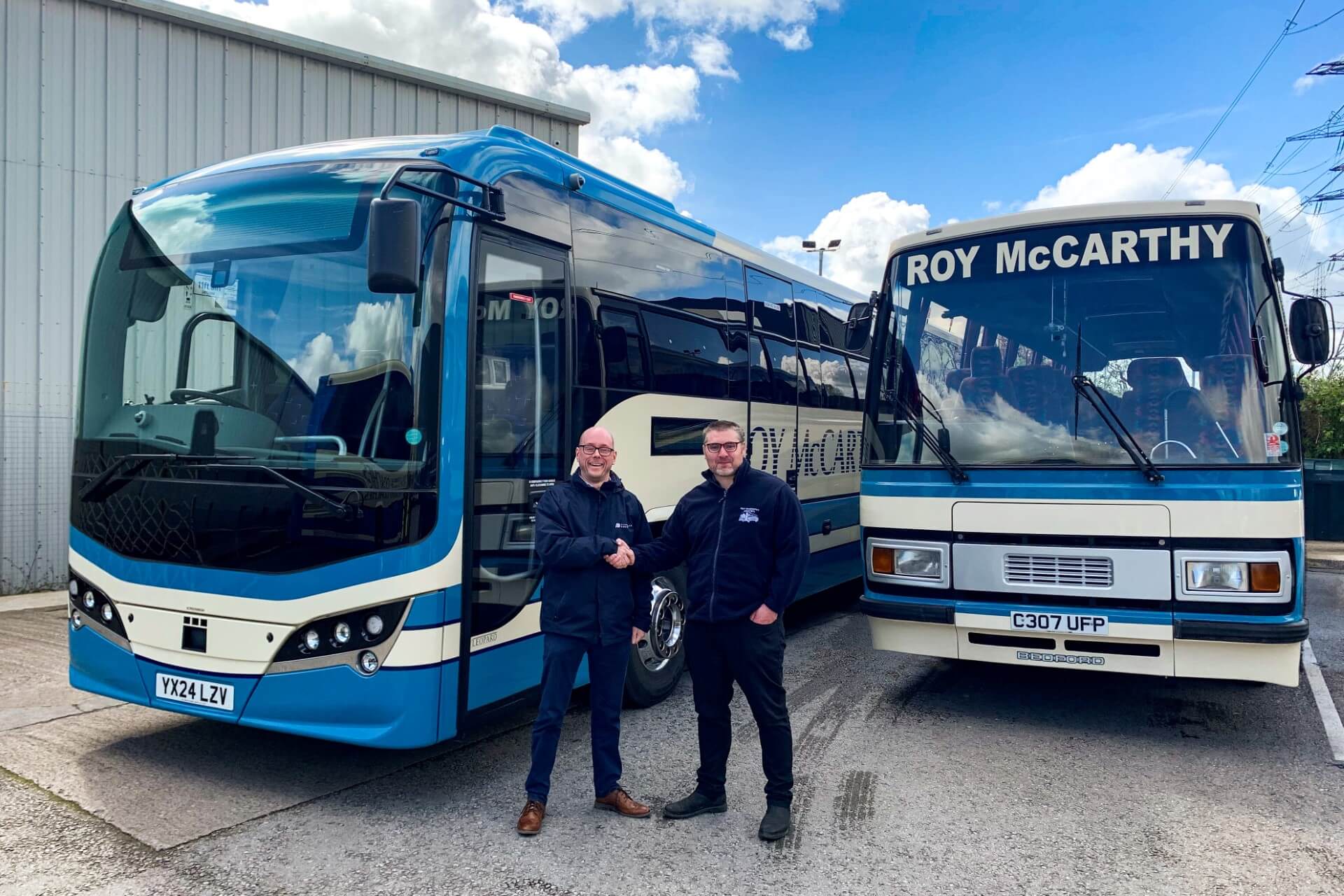 Roy McCarthy Coaches takes another Plaxton from ADL - routeone