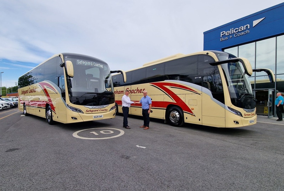 Safeguard Coaches and Farnham Coaches add Yutong GT12 pair - routeone