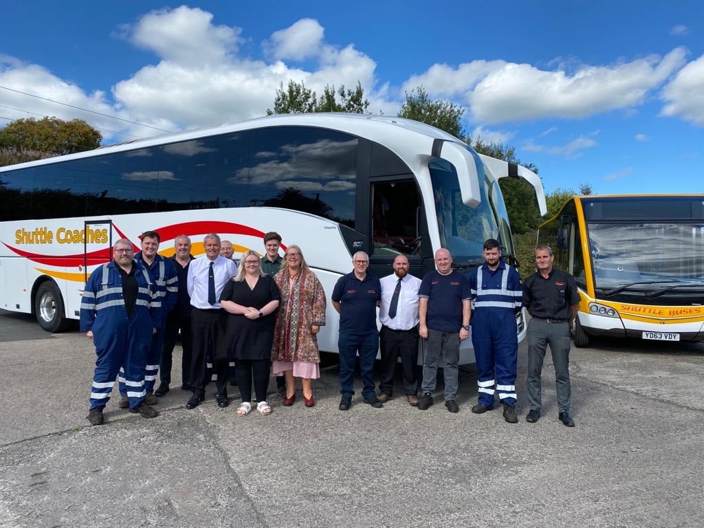 Shuttle Buses sold to employee ownership trust - routeone