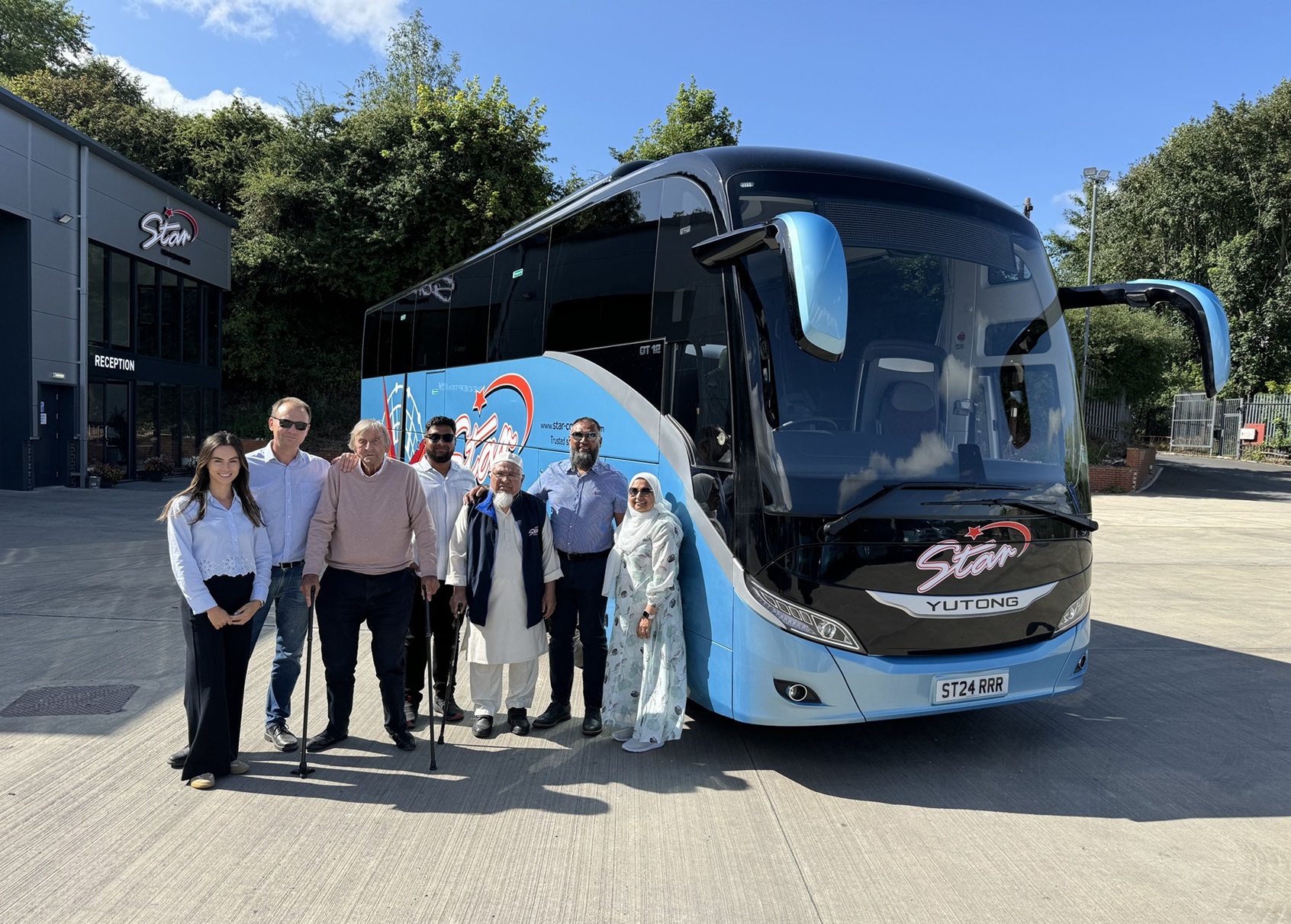 Three generations present as Star Coaches receives Yutong GT12 - routeone