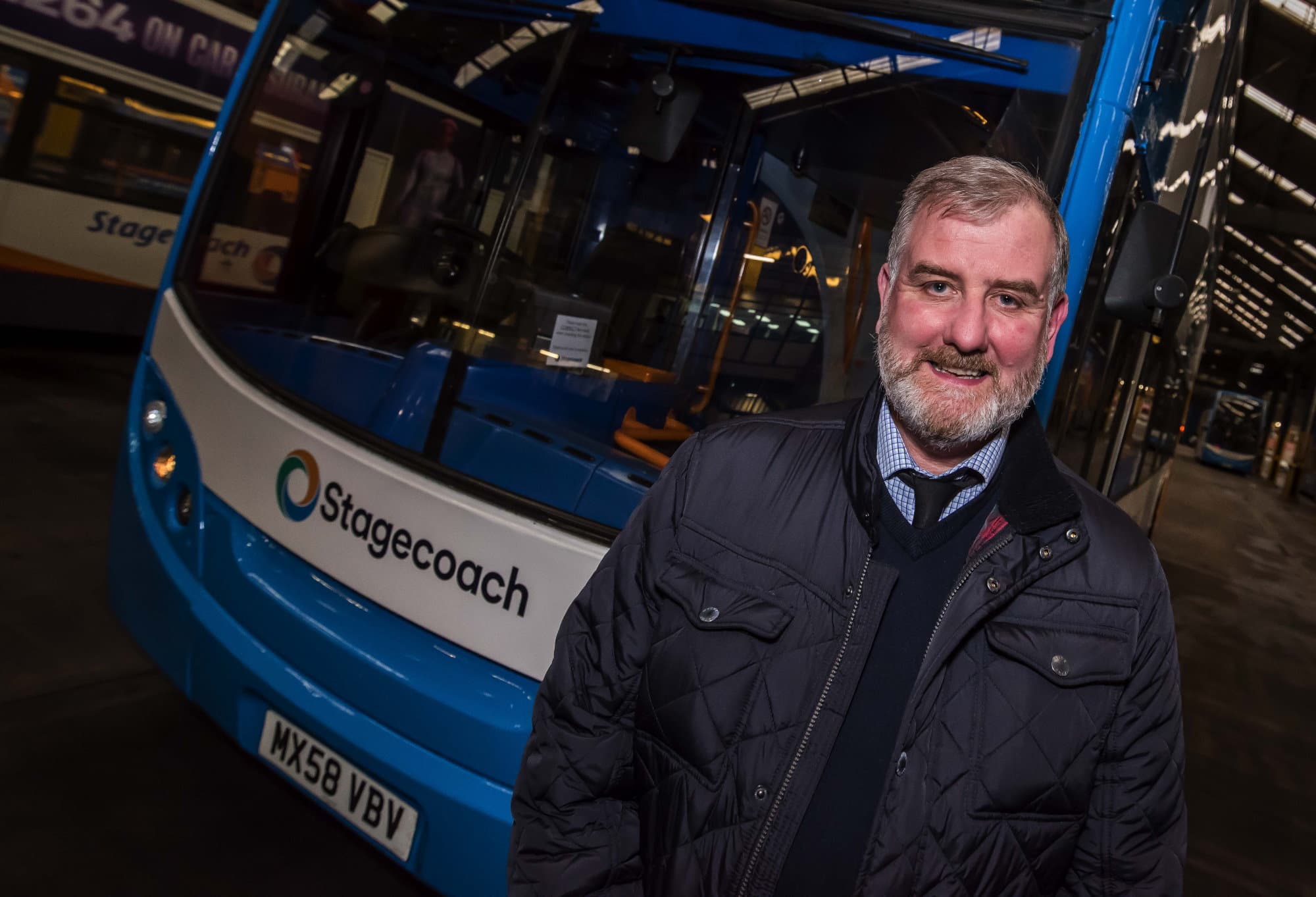 Stagecoach trainees show driving suits newcomers of all ages