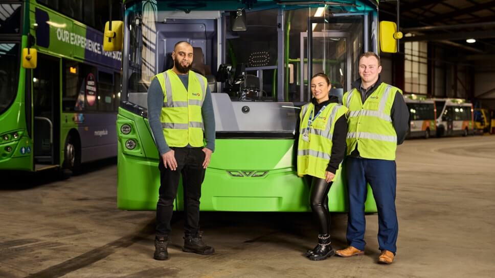 First Bus gains Inclusive Employers Standard - routeone