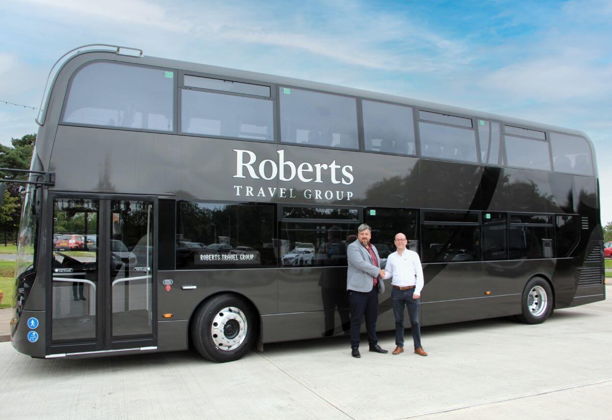Roberts Travel takes delivery of ADL Enviro400 - routeone
