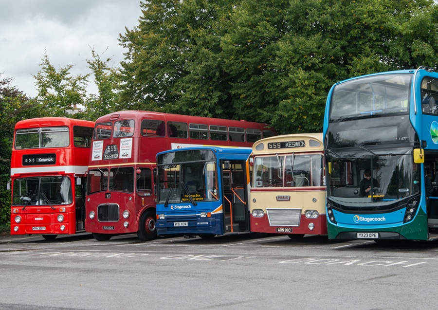 Strong public interest in Stagecoach 555 Lakes route centenary - routeone