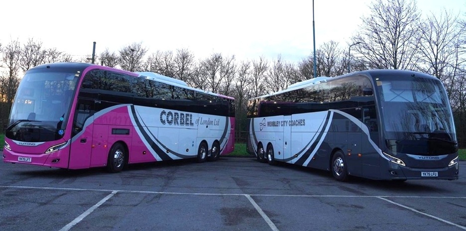 Corbel of London welcomes Yutong GT14 tri-axle pair - routeone