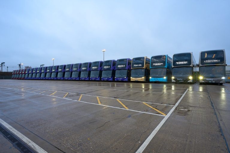 Reading Buses Alexander Dennis Enviro400EV electrics hit road - routeone