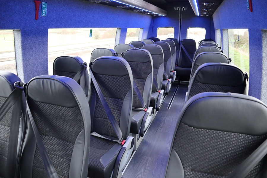 Iveco Daily minicoach range from David Fishwick put to the test - routeone