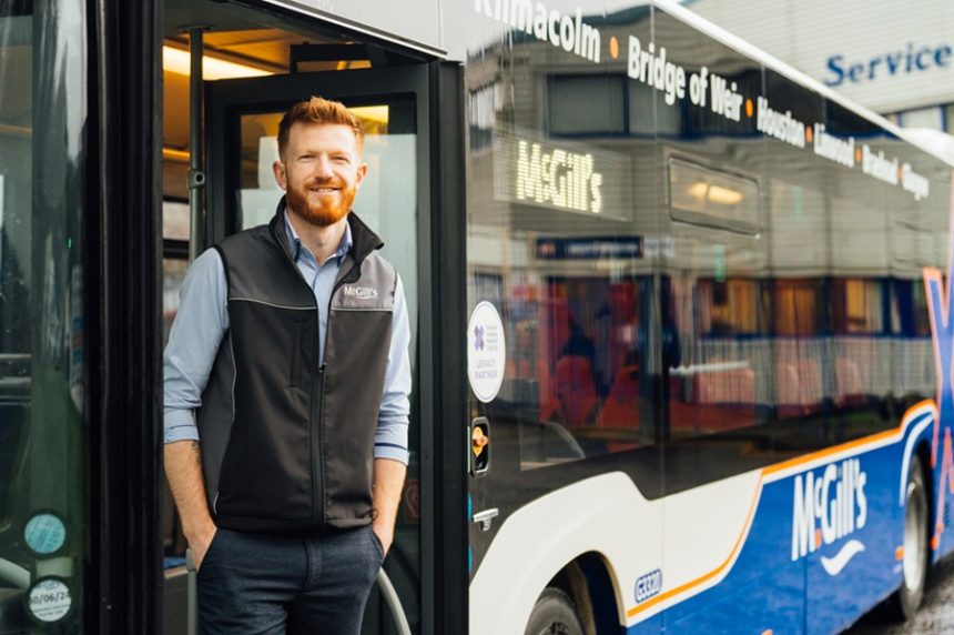 Nathan Burge named Midland Bluebird Fleet Engineer by McGill's - routeone